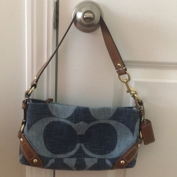 Coach | Bags | Blue Coach Purse | Poshmark